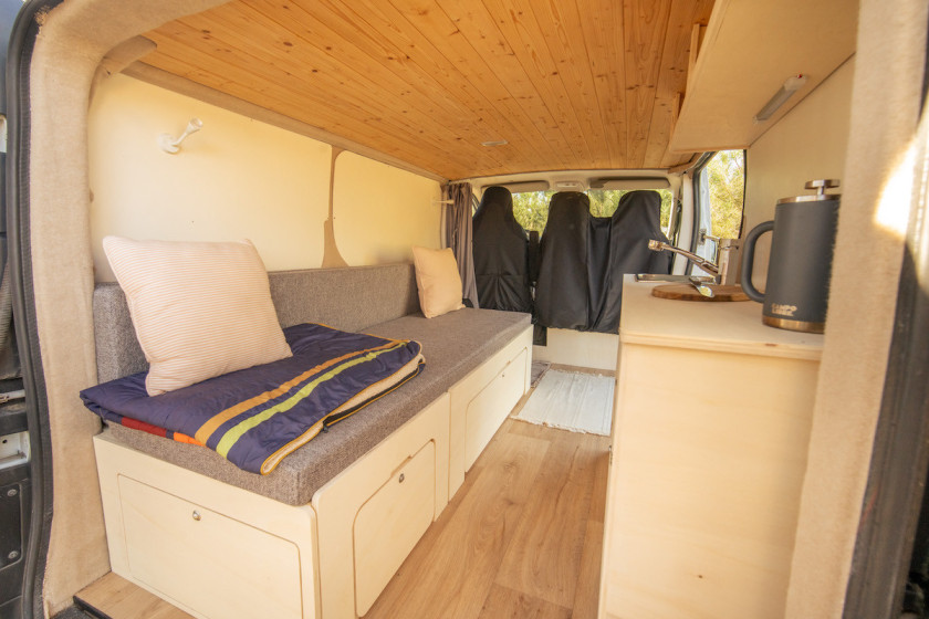 Aménagement van bois amovible & modulable | Kits Simple Vans