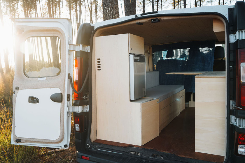 Removable & Modular Wooden Van Conversion | Simple Vans Kits