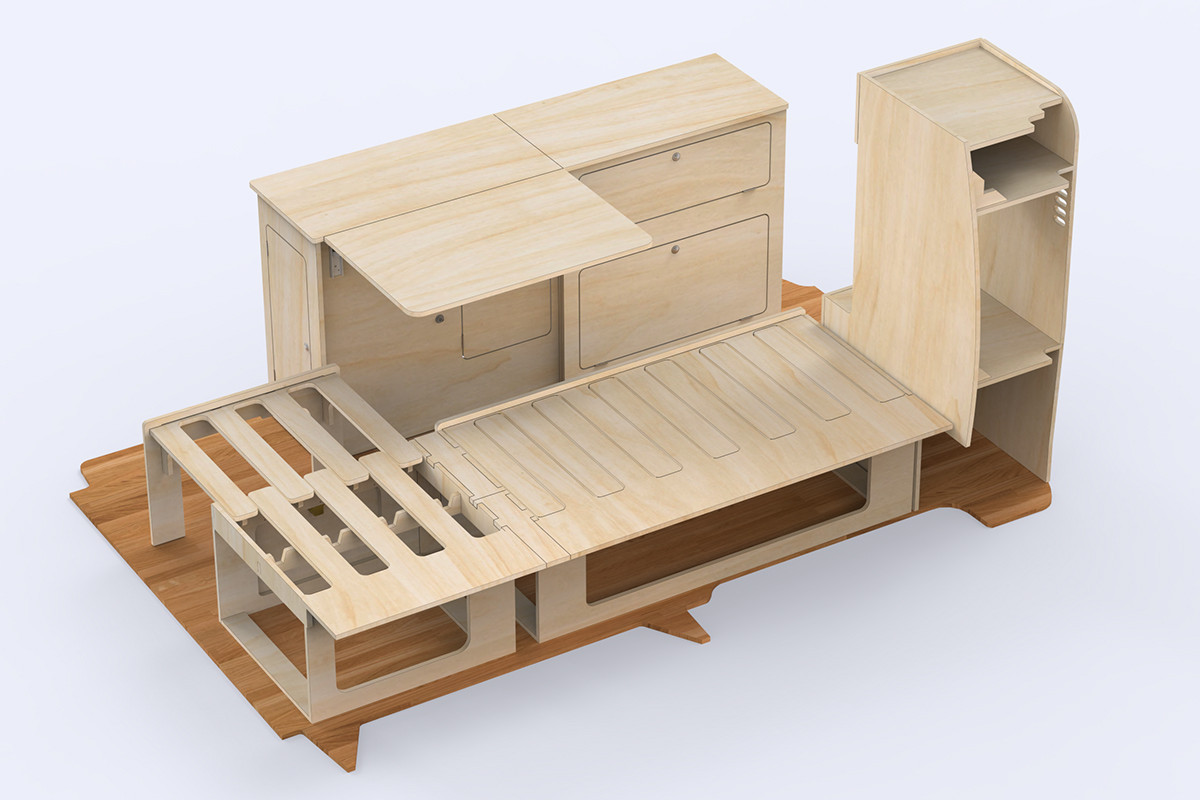 Komplettes Kit The Roamer - Expert / Jumpy 3 Umbau | Simple Vans