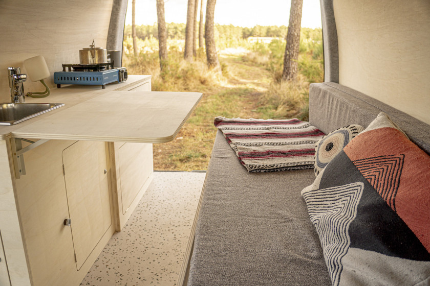 Removable & Modular Wooden Van Conversion | Simple Vans Kits