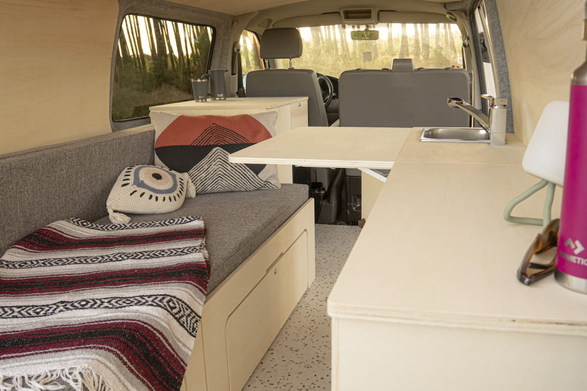 Removable & Modular Wooden Van Conversion | Simple Vans Kits