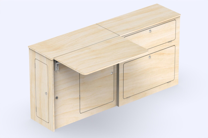 Simple CLASSIC : Meubles & Kits d'aménagement van made in France